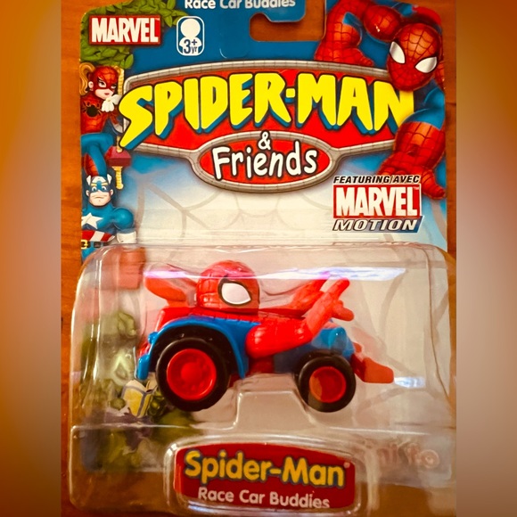 Toys | Spiderman Friends Race Car Buddies Toy | Poshmark